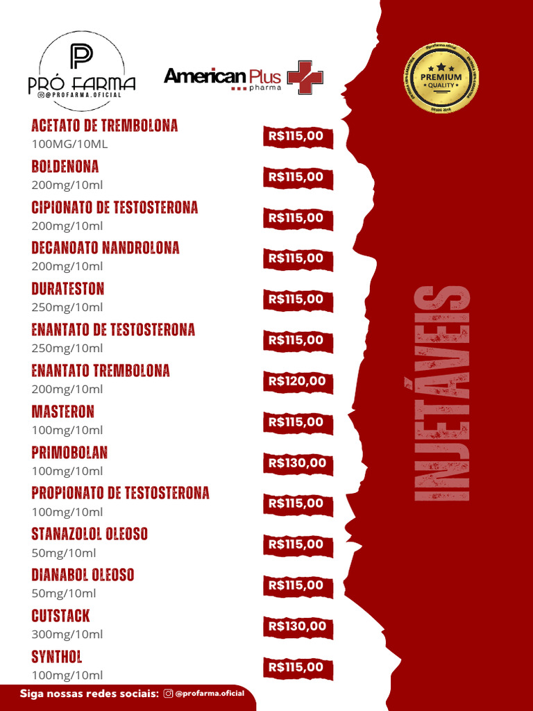 Tabela Profarma | PDF | Doping no esporte | Sistema reprodutivo