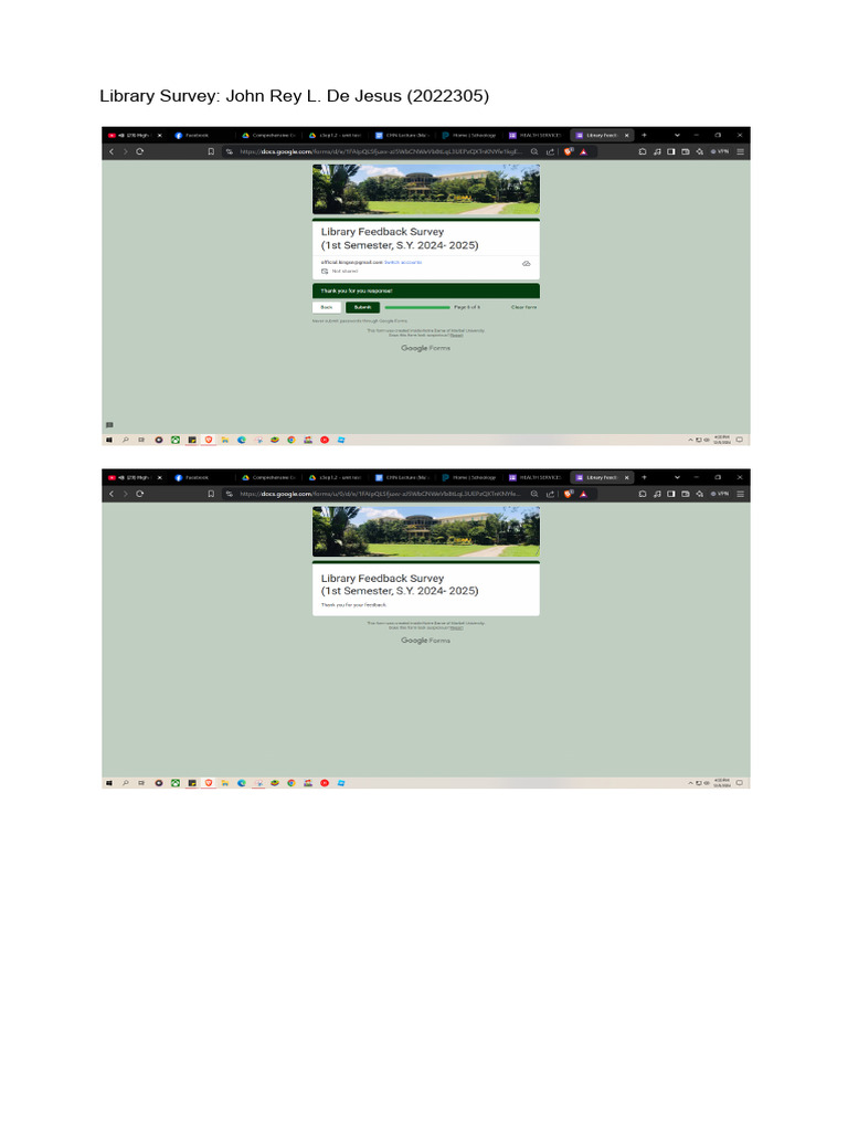 Library Survey | PDF