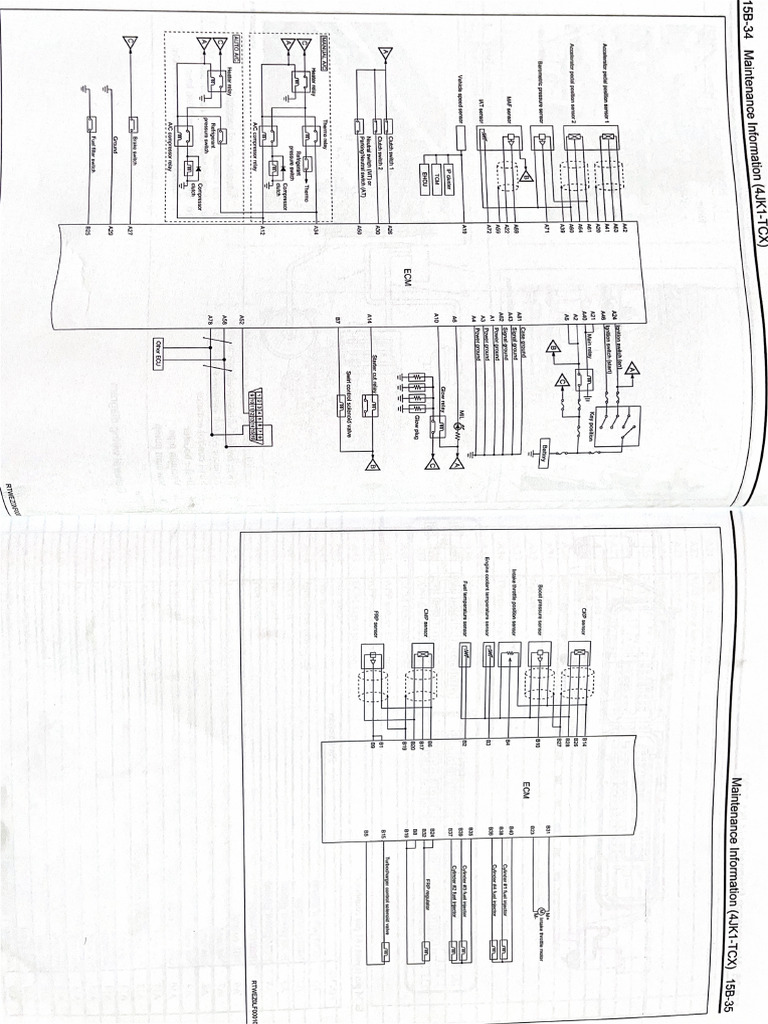 Isuzu 4jk1 Engine Managemenent | PDF
