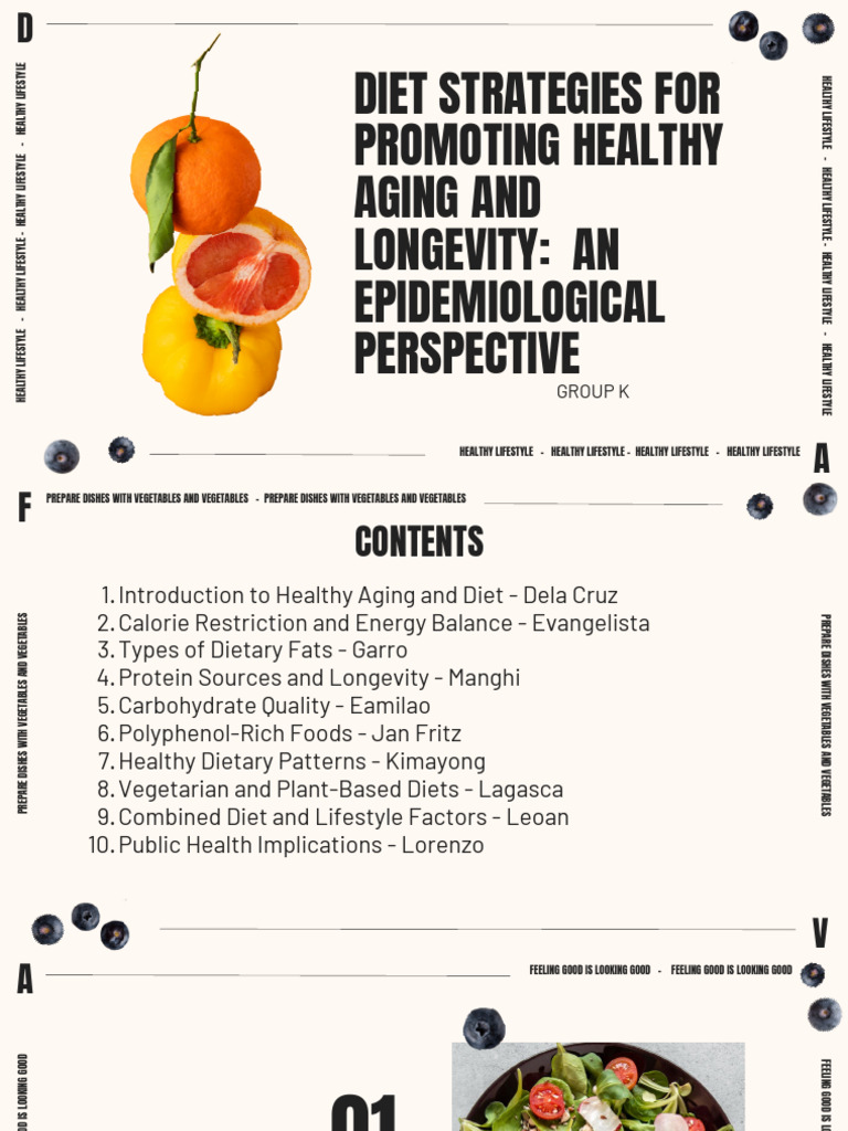 Geria - Research Reporting Group K | PDF | Fat | Healthy Diet