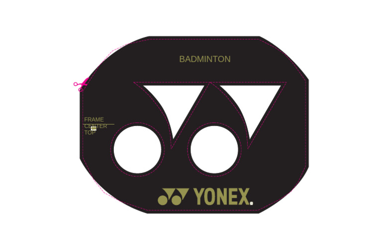 Yonex Badminton Stencil | PDF