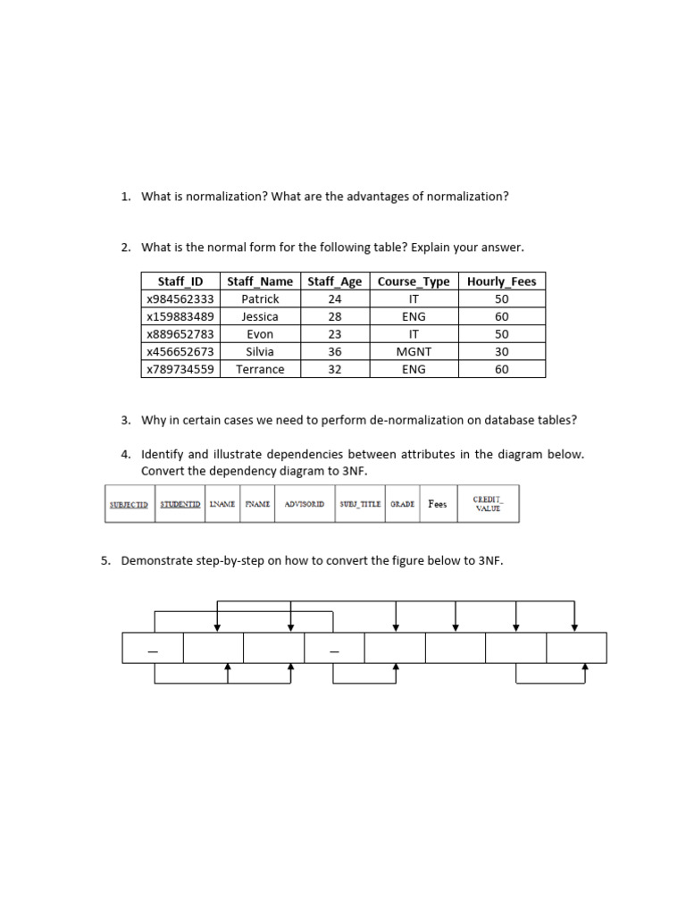 Database Fundamentals Lab08 | PDF