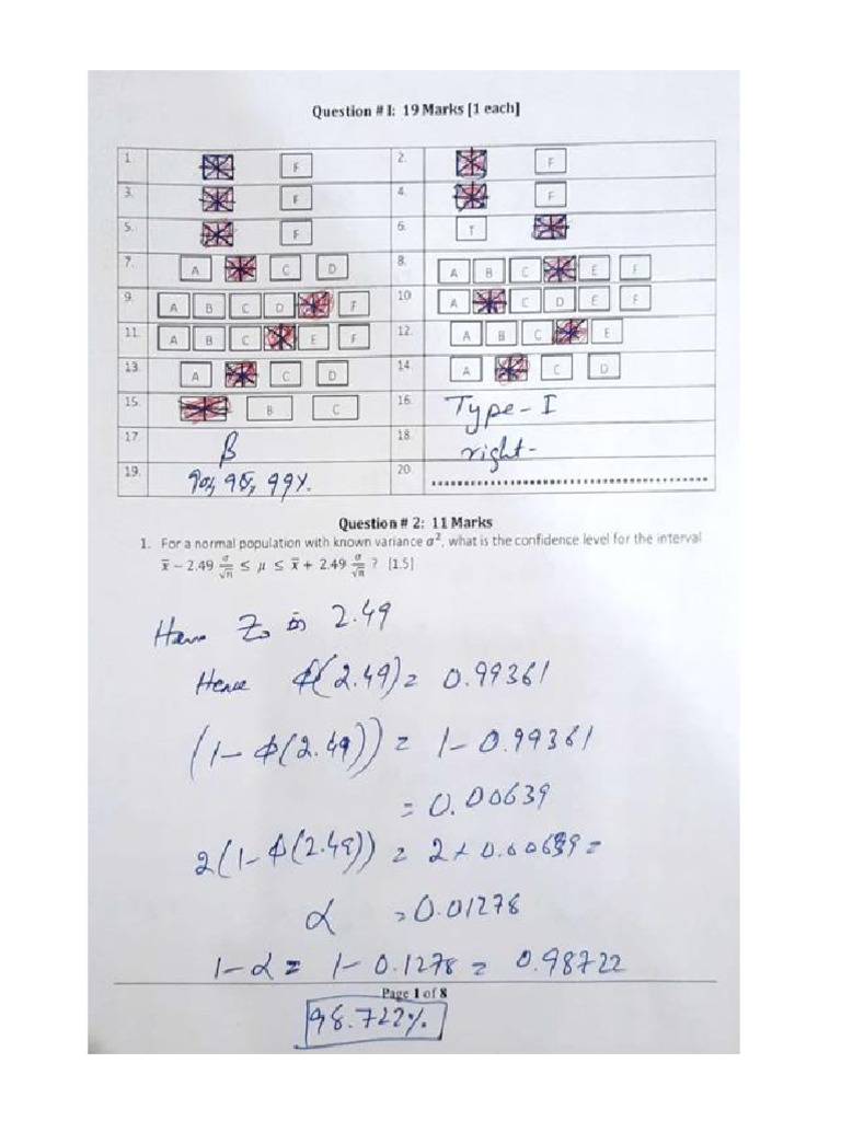 Sessional II - Solution | PDF