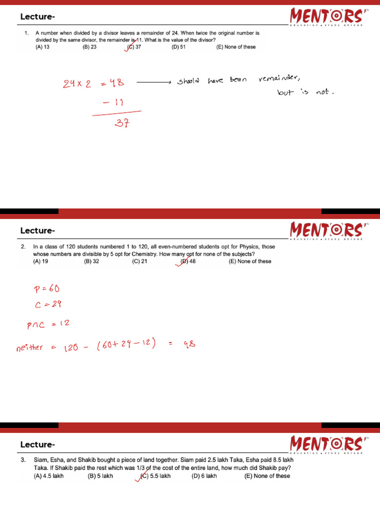 IBA MT1 Math Solve | PDF