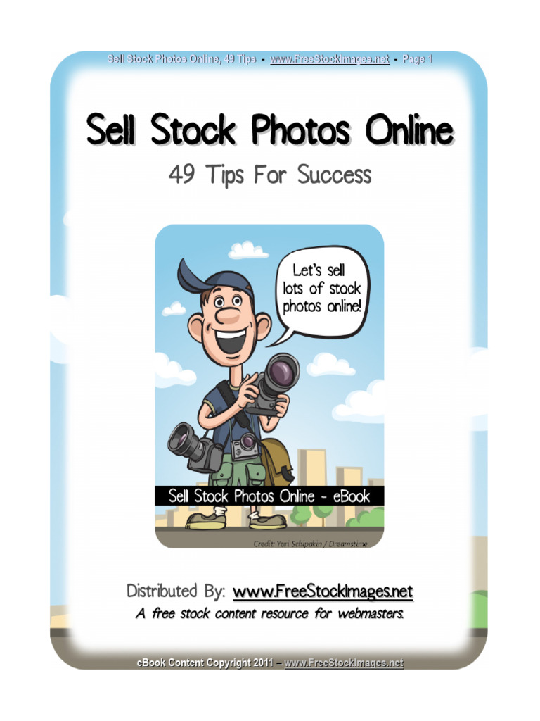 Sell Stock Photos Online 49 Tips | PDF | Blog | World Wide Web