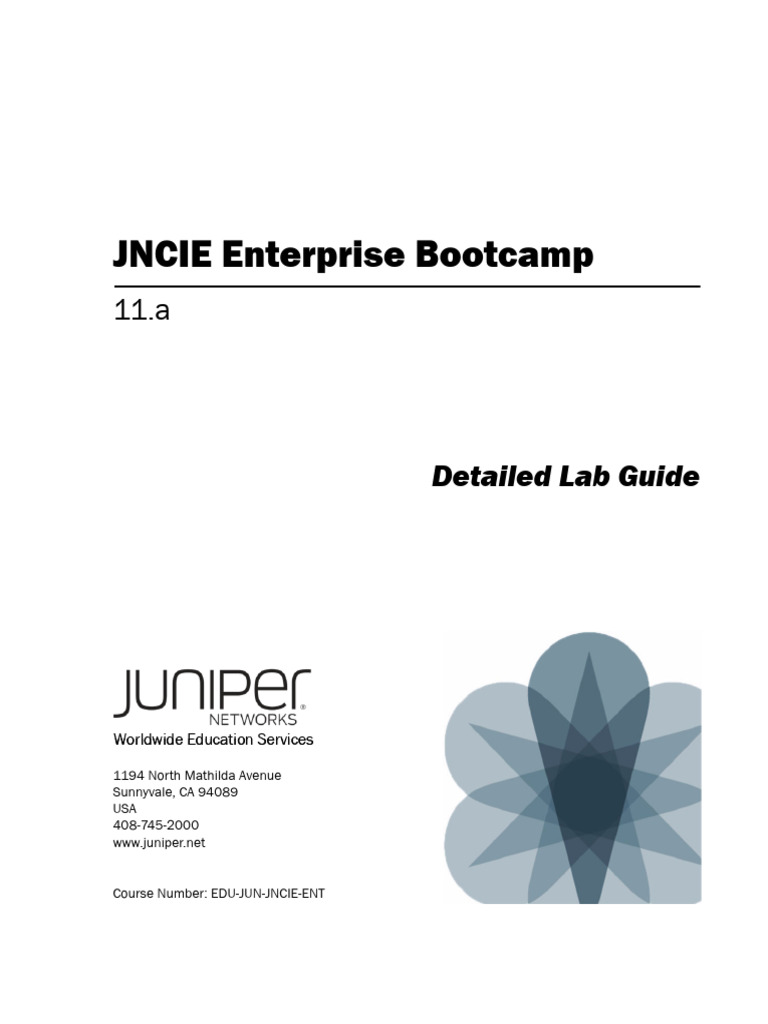 JNCIE ENT 11.a - LGD | PDF | Radius | Superuser
