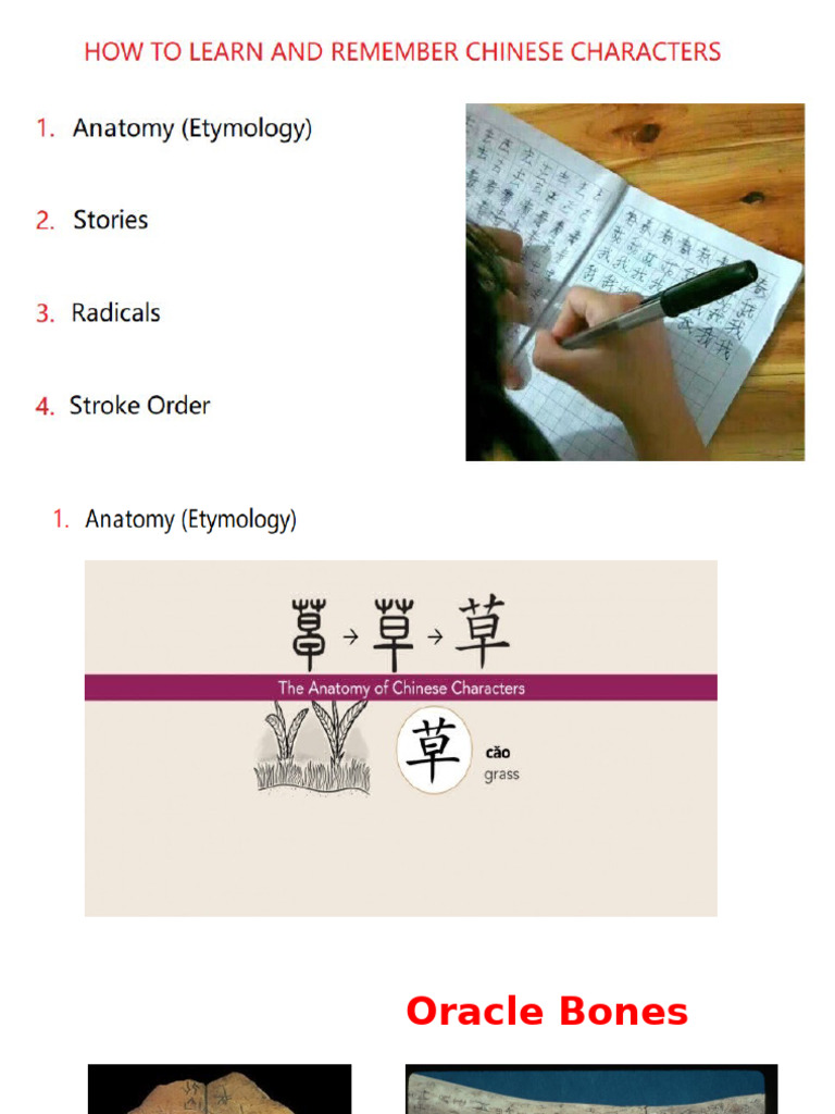 How To Learn and Remember Chinese Characters | PDF
