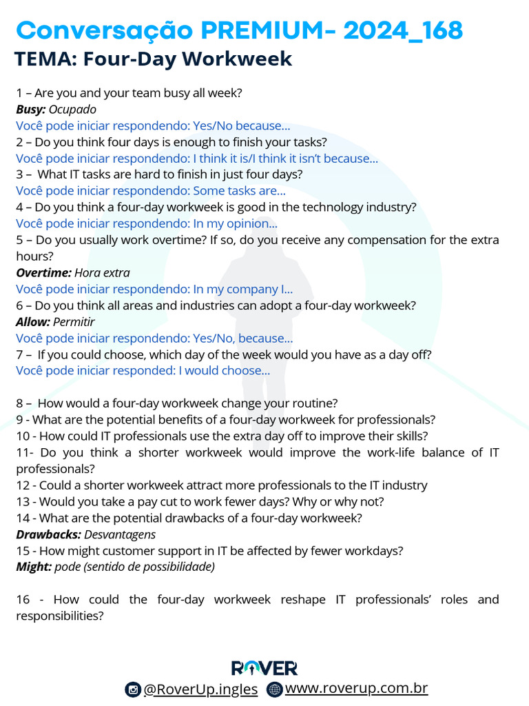 Conversation Class 168 PREMIUM 2024 | PDF