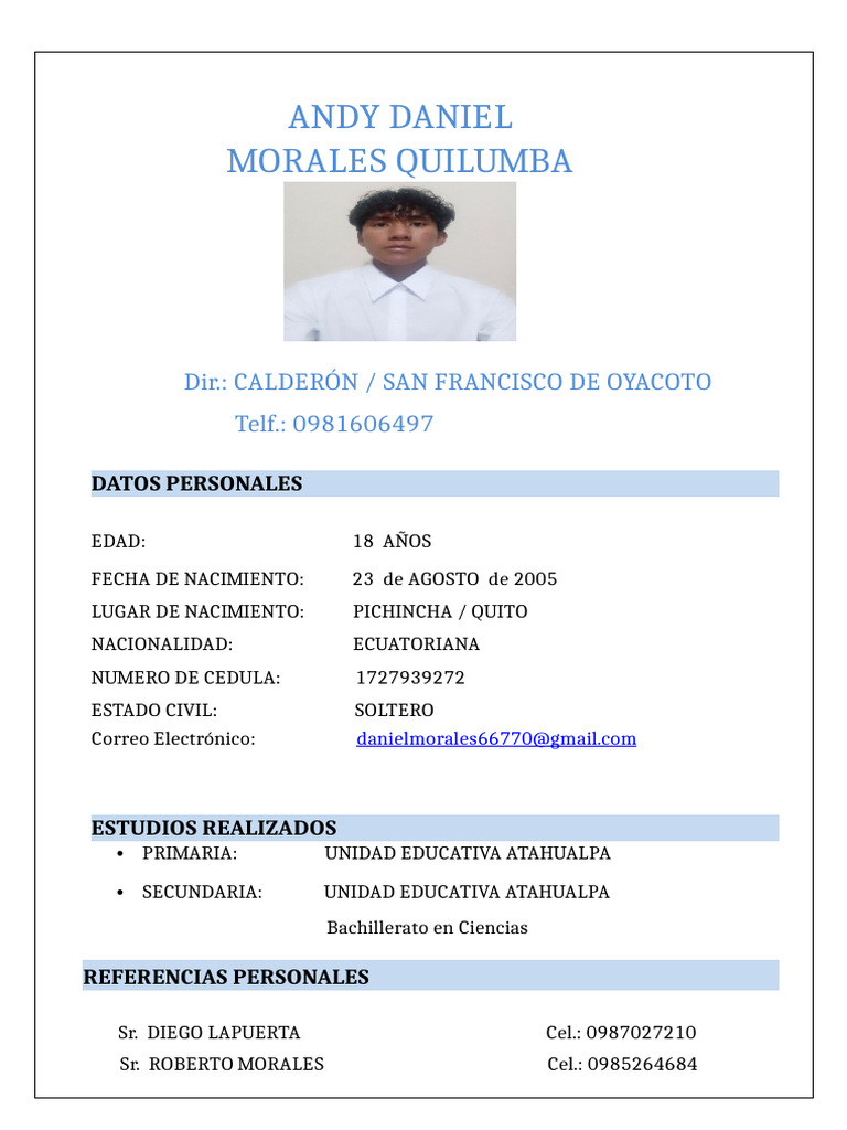 Daniel Quilumba-1 | PDF