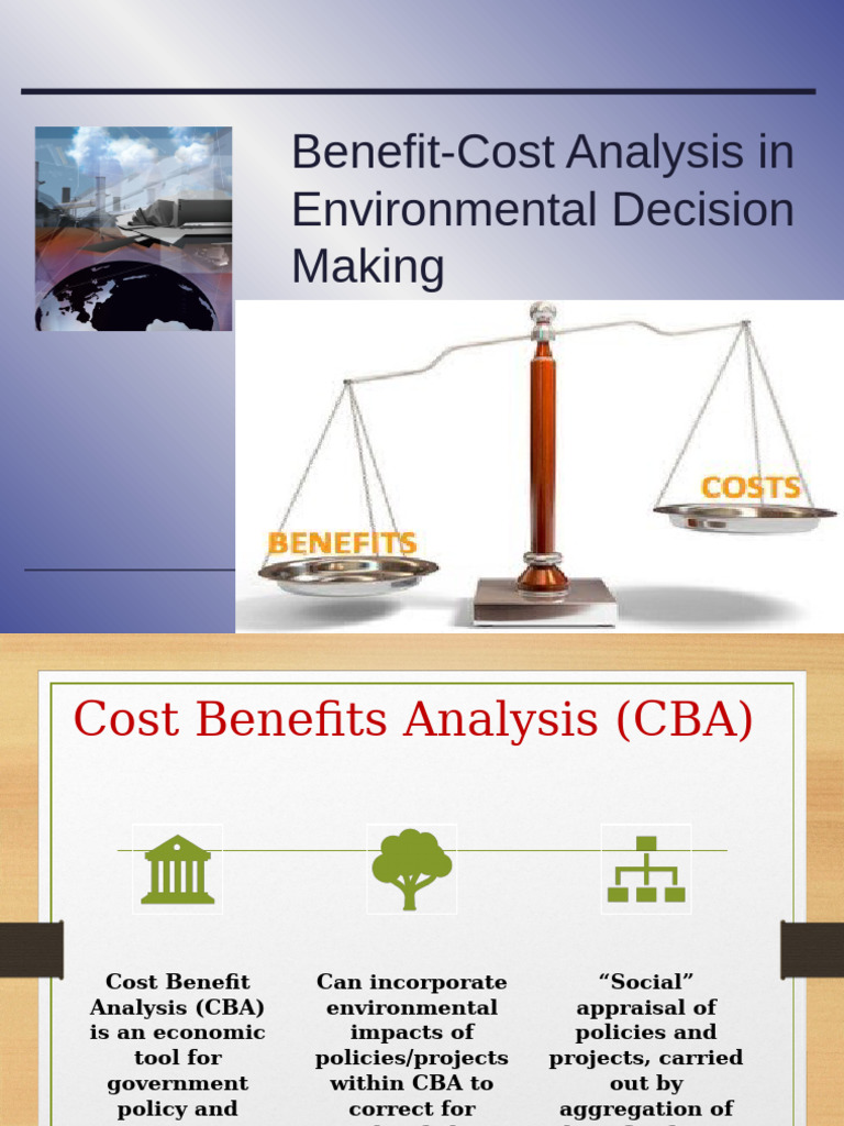 L 6 Cost Benefit Analysis | PDF | Cost–Benefit Analysis | Net Present Value