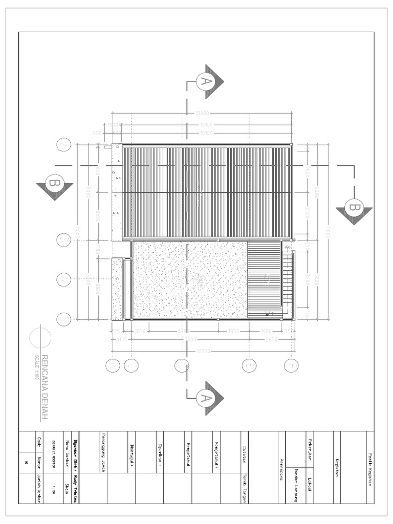 Renc. Denah LT. Rooftop | PDF