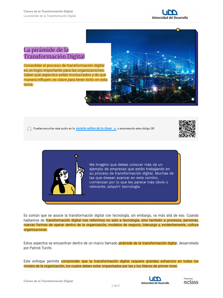 La Piramide de La Transformacion Digital | PDF | Inteligencia ...