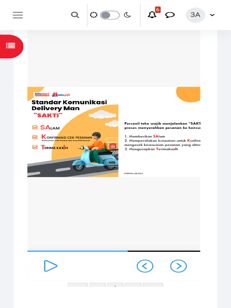 TAS Crew Alfamart Phase Online Learning Standar Pelayanan Transaksi Pesanan Online Alfa Learning ...