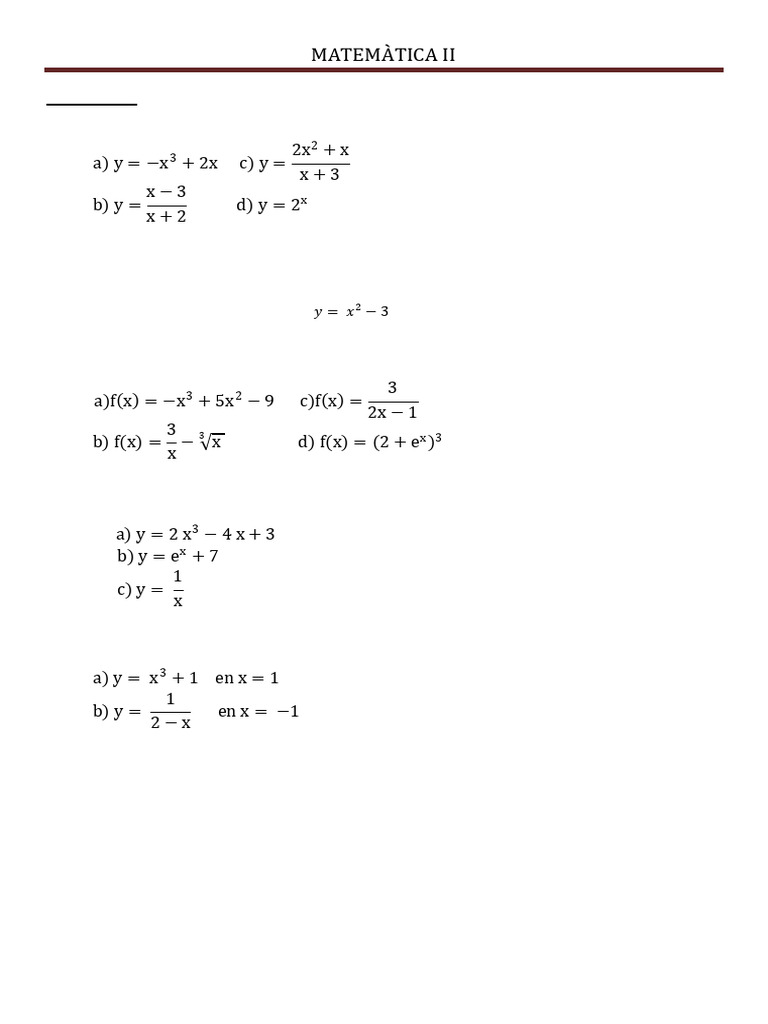 Ejercitaciòn 1 | PDF