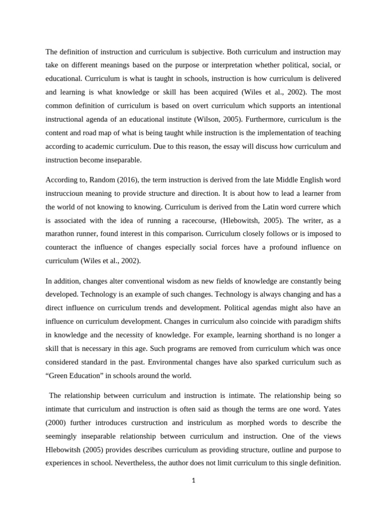 curriculum_y3_2024_ass[final] instruction | PDF | Curriculum | Teachers