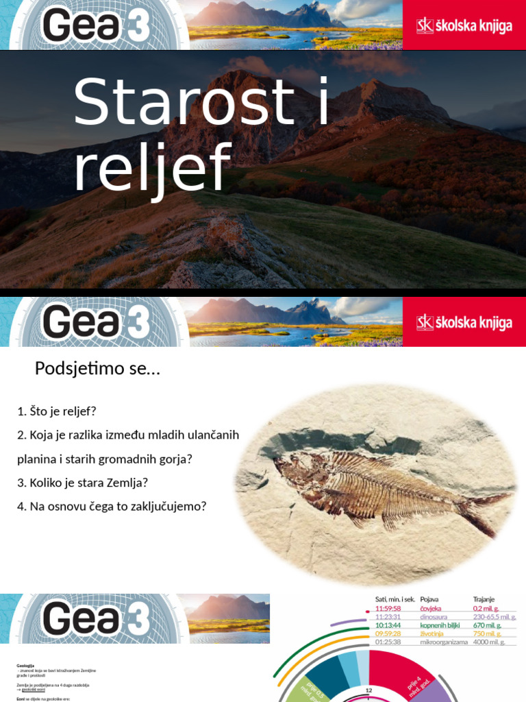 Starost I Reljef 4 | PDF