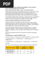 Tutorial 1 Q2 20245 - The Process of Calculation of WVTR and WVP | PDF ...