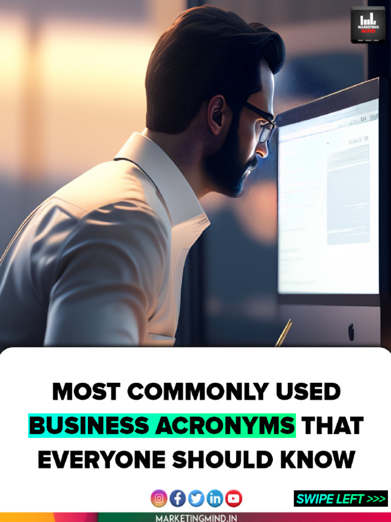 Most Commonly Used Business Acronyms 1674198058 | PDF