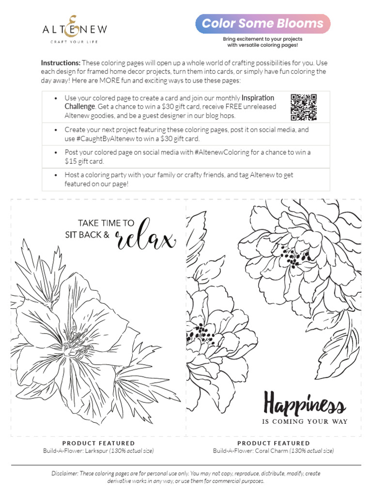 Creative Uses for Coloring Pages | PDF