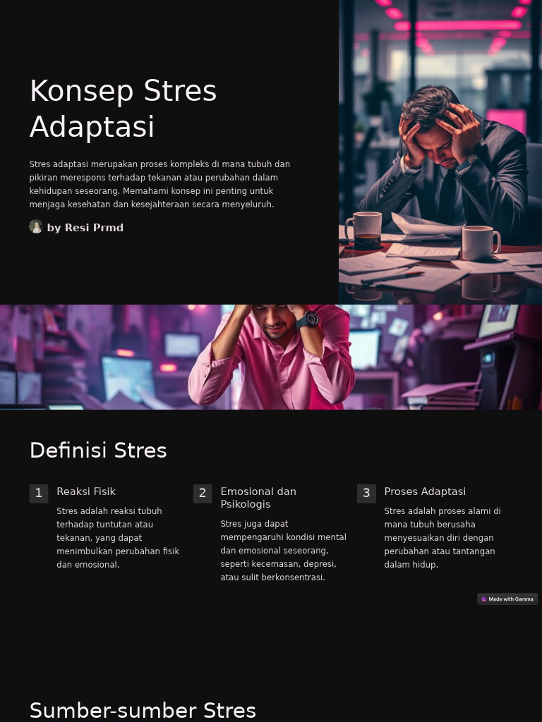 Konsep Stres Adaptasi | PDF