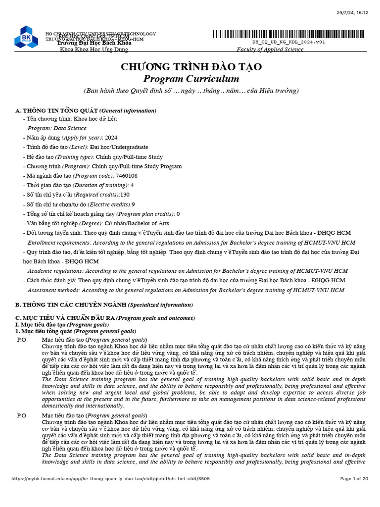 CTDT-KHDL-2024 | PDF