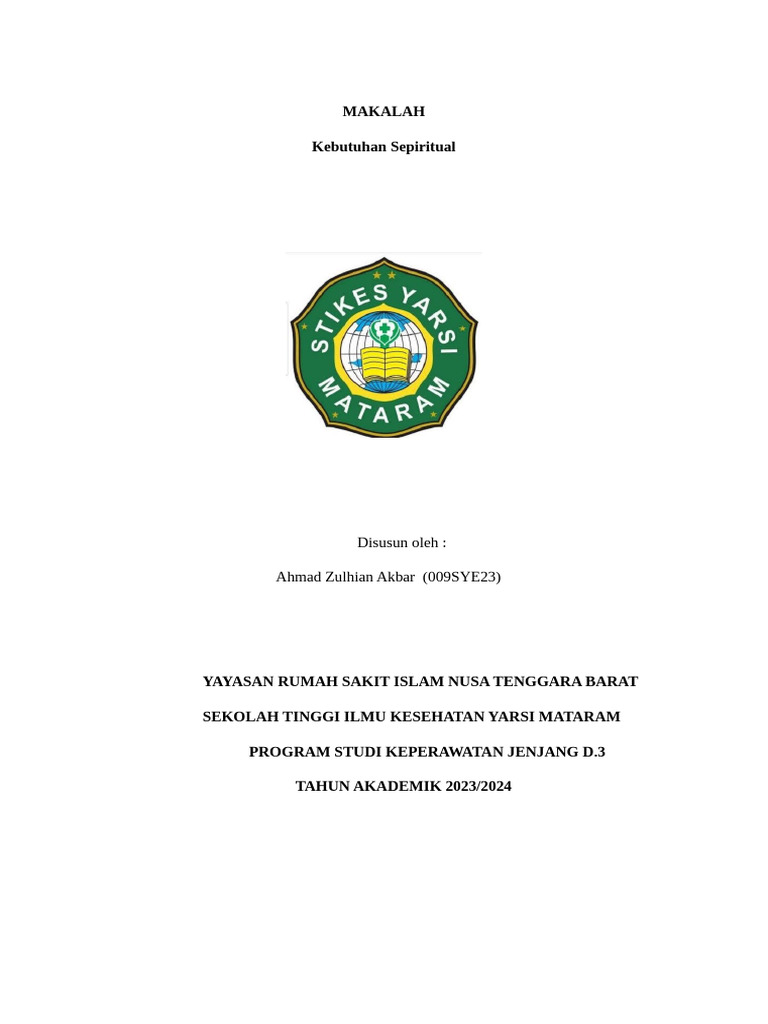 Makalah Ucup | PDF