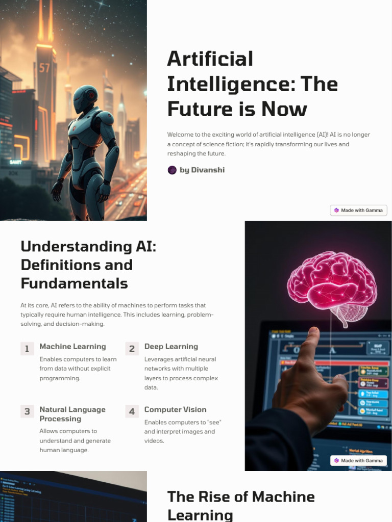 Artificial-Intelligence-The-Future-is-Now | PDF | Artificial Intelligence | Intelligence (AI ...