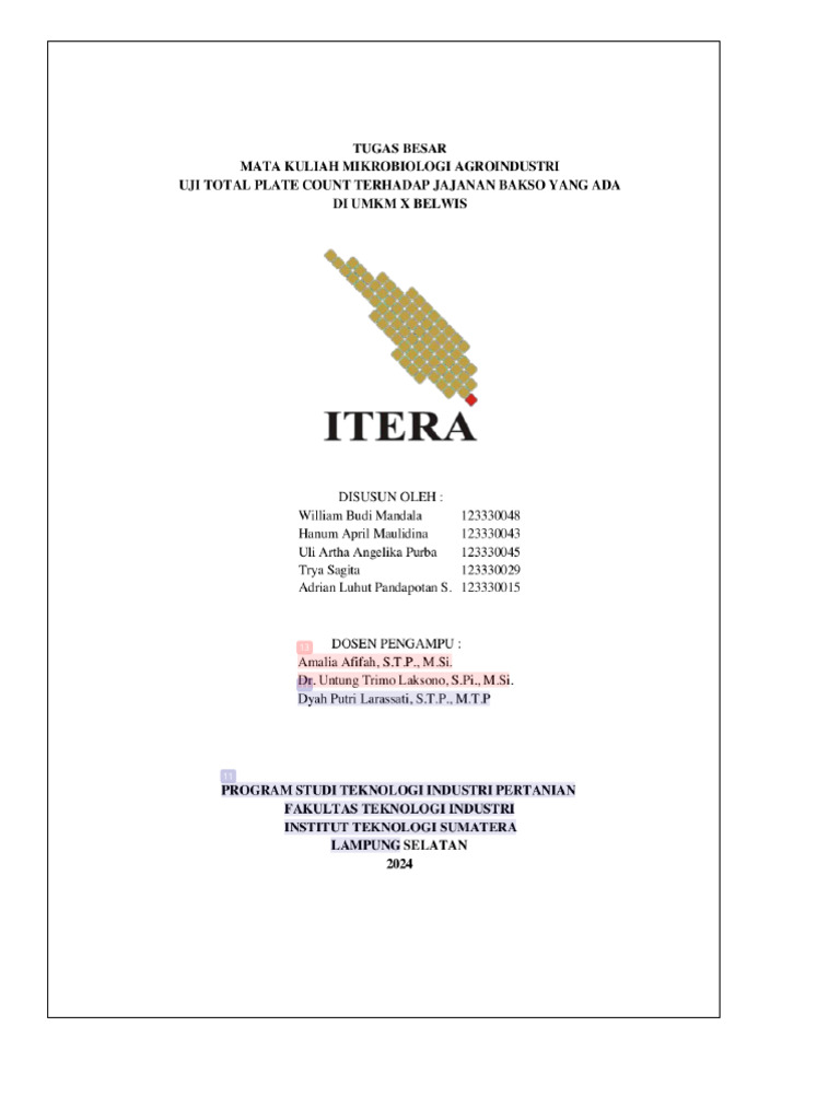 RA(Kel6)-TUBES MIKROB BAKSO BELWIS-1-25 (1) | PDF