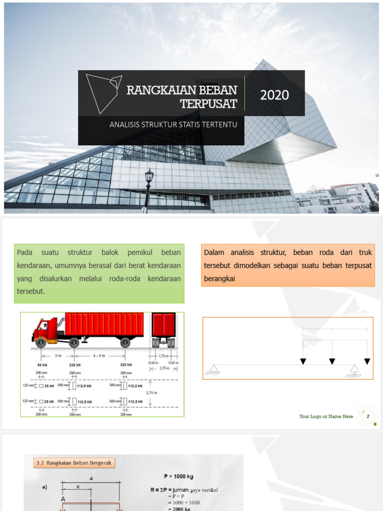 Momen Maksimum Beban Terpusat | PDF