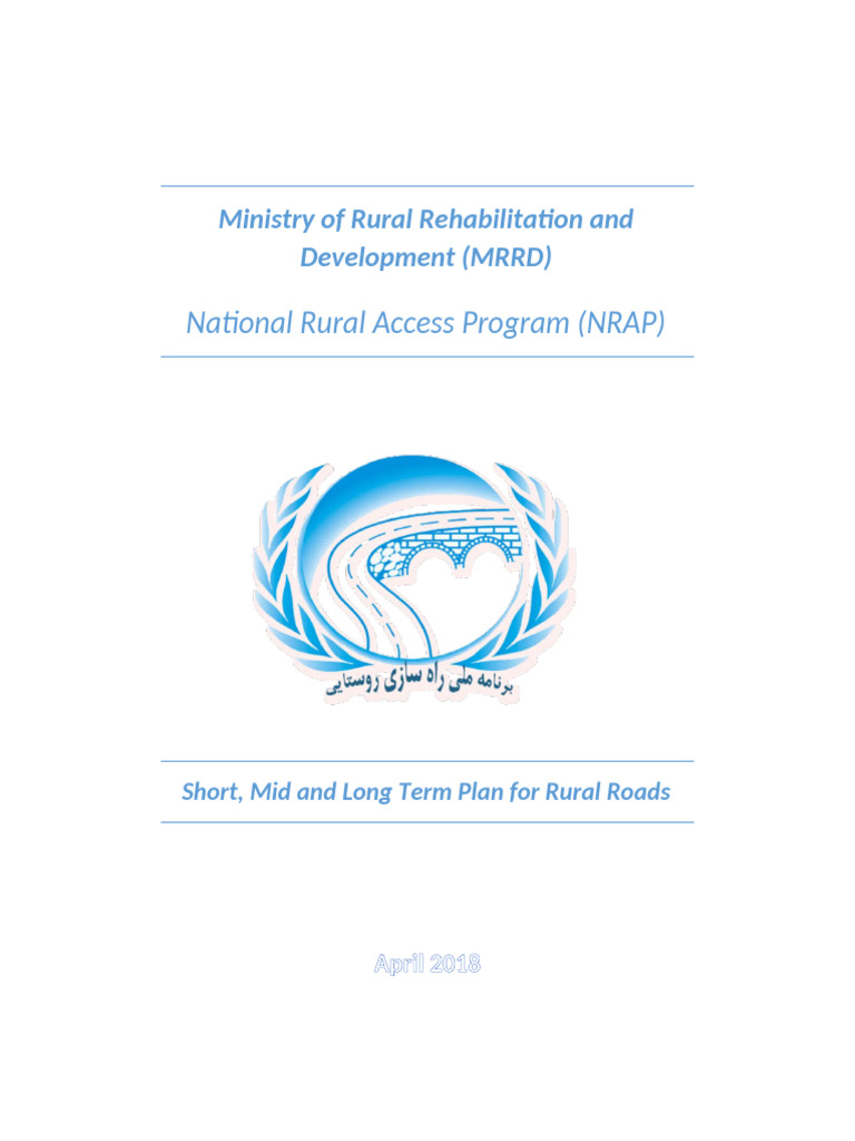 Tertiray Rural Roads Plan | PDF | Road | Poverty