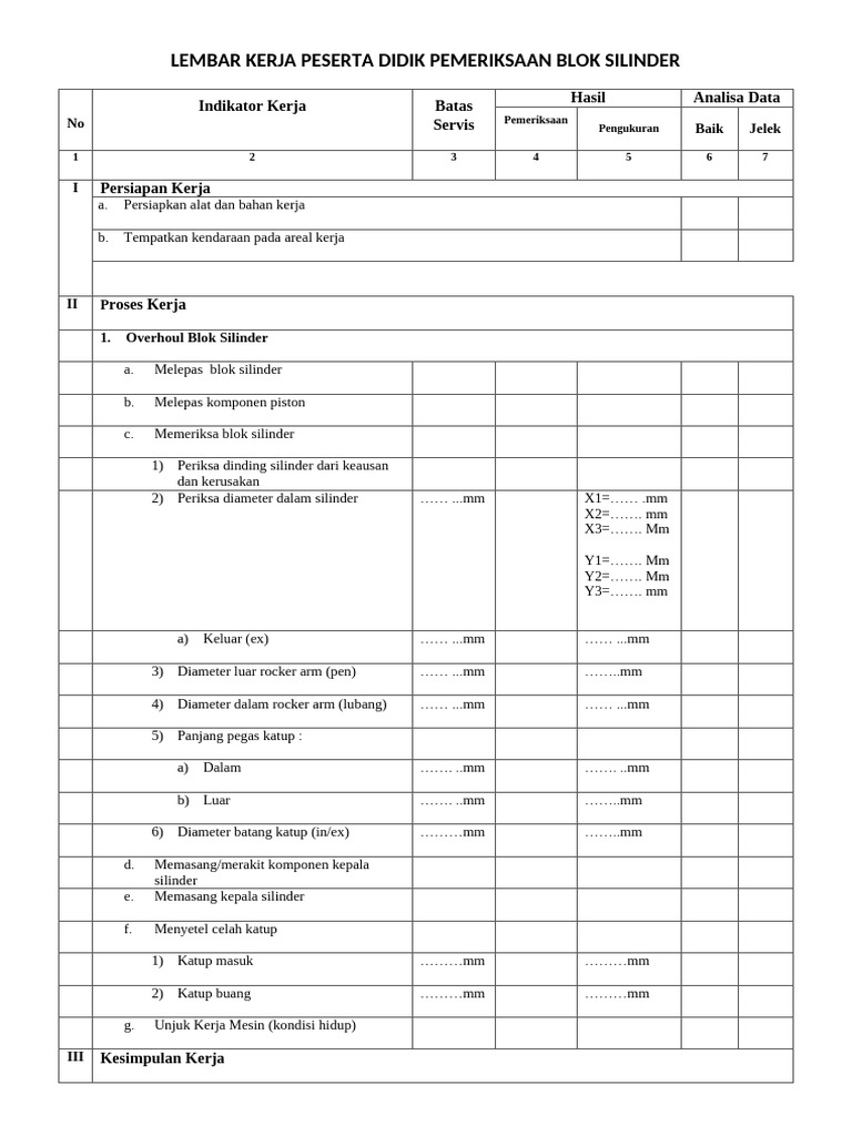 LKPD Blok Silinder | PDF