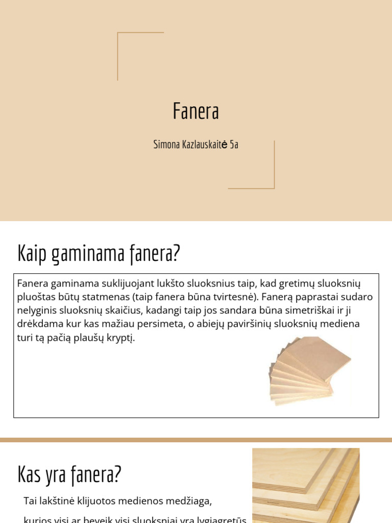 Fanera | PDF