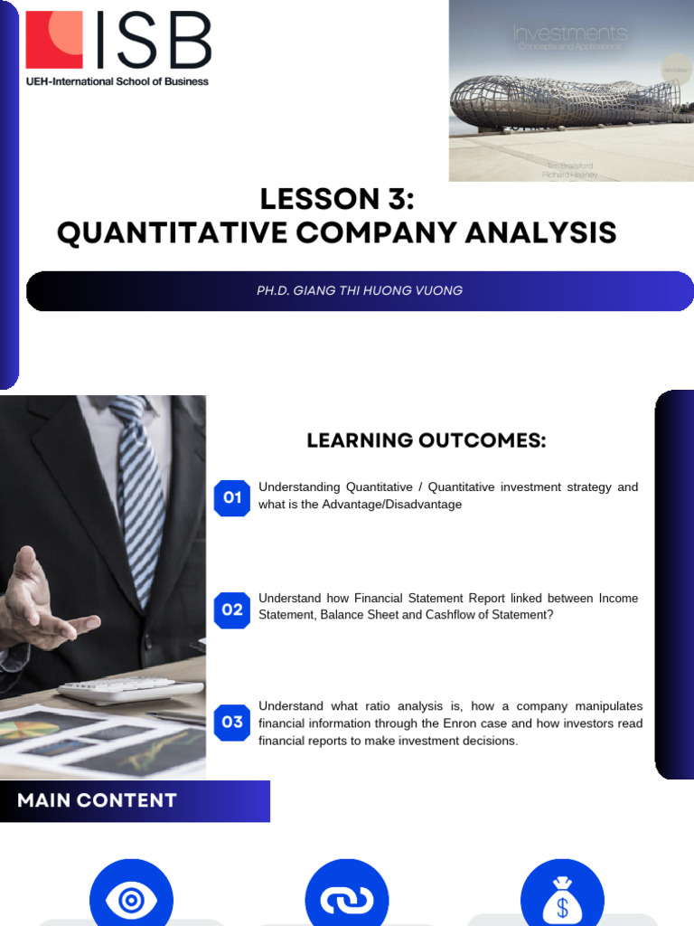 Quantitative Company Analysis Insights | PDF | Modern Portfolio Theory ...