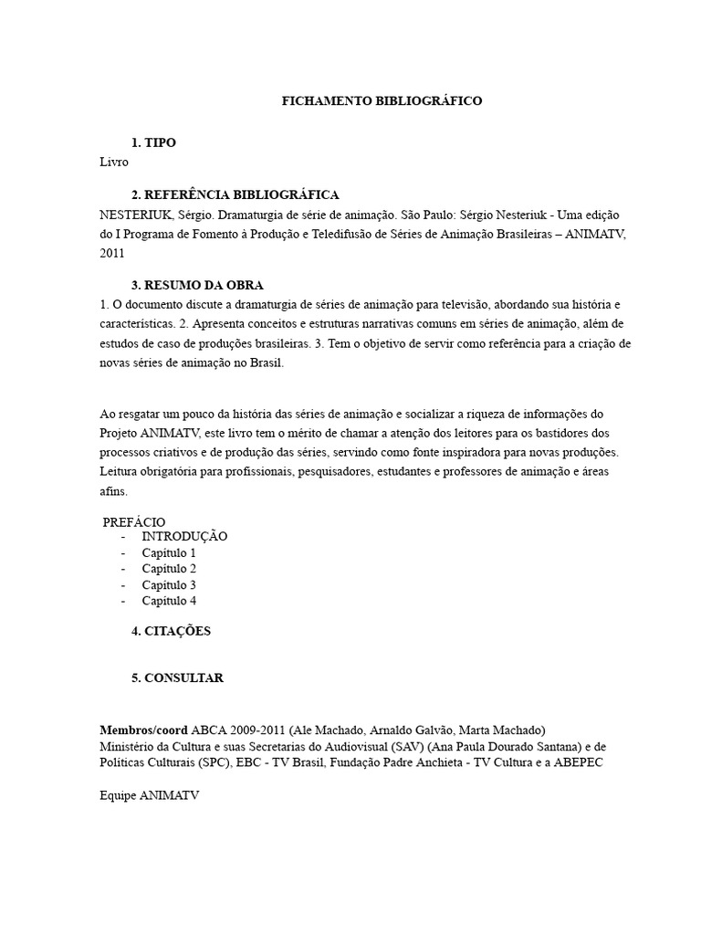 FICHAMENTO | PDF