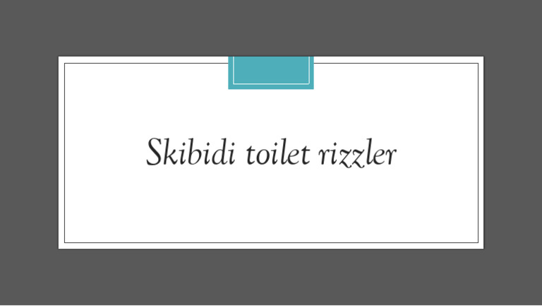 Skibidi Toilet Rizzler | PDF
