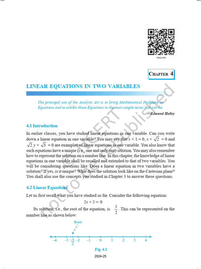 Linear Equations in Two VariablesMathematics_1 Source Files_Chapter-4_Chapter–4.pmd | PDF ...