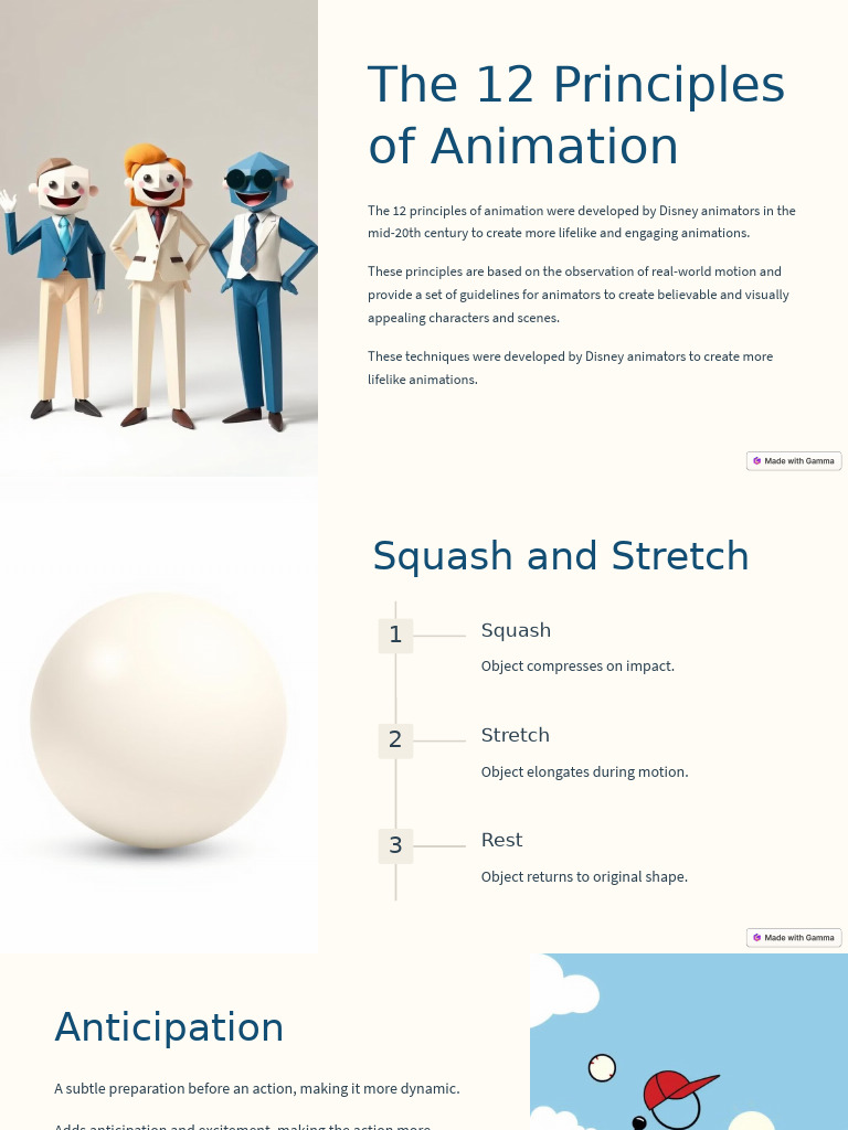The 12 Principles of Animation | PDF