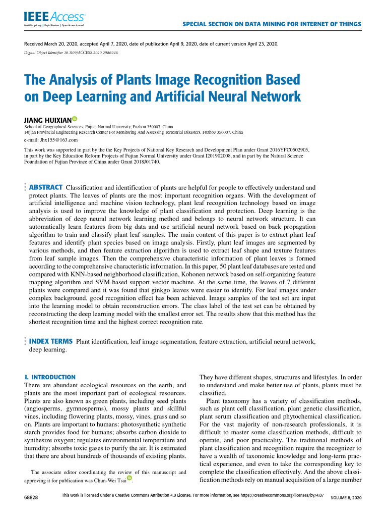 The_Analysis_of_Plants_Image_Recognition_Based_on_Deep_Learning_and_Artificial_Neural_Network ...