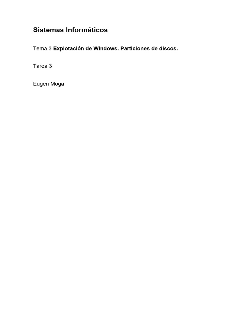 SI03 Tarea | PDF | Archivo de computadora | Directorio (Computación)