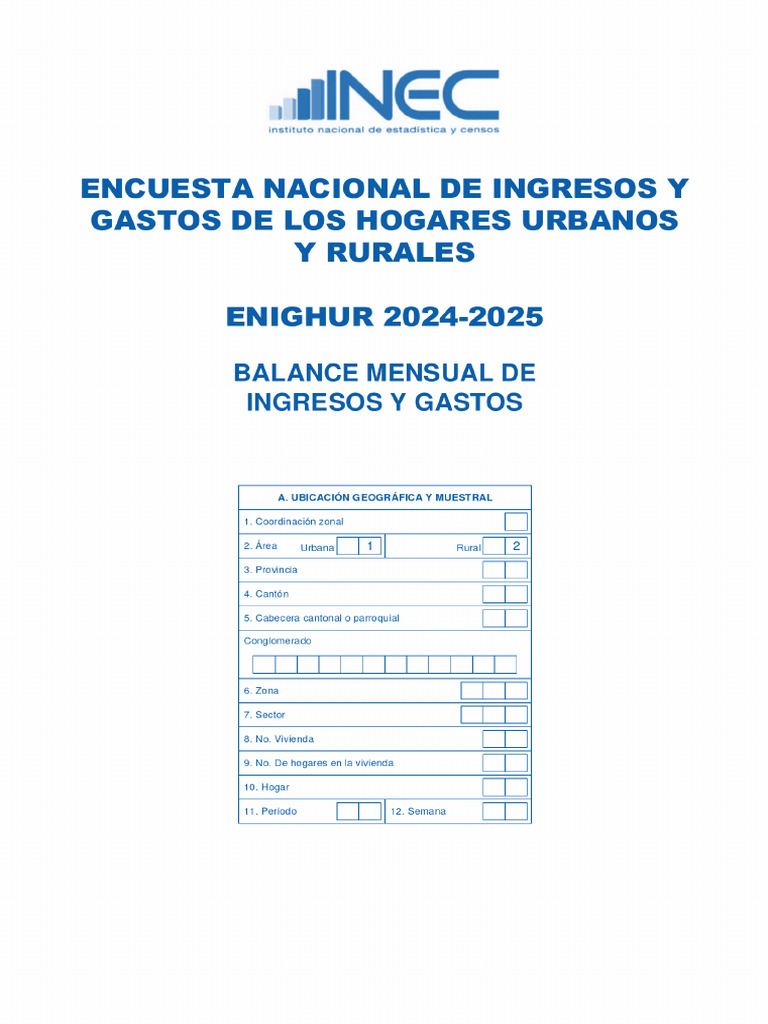 v39 BALANCE MENSUAL DE INGRESOS Y GASTOS | PDF