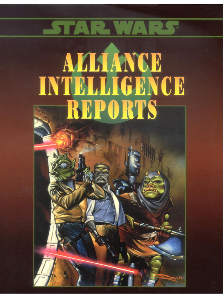 Star Wars RPG - D6 - Alliance Intelligence Reports | PDF