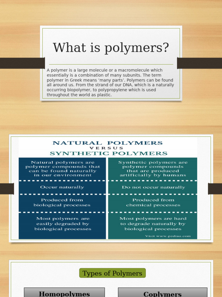 What Is Polymers | PDF