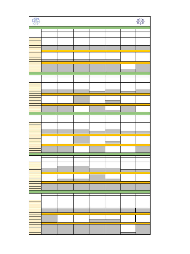 Semester 1 Exam Timetable 2024 (OFFICIAL) | PDF | Academic Term