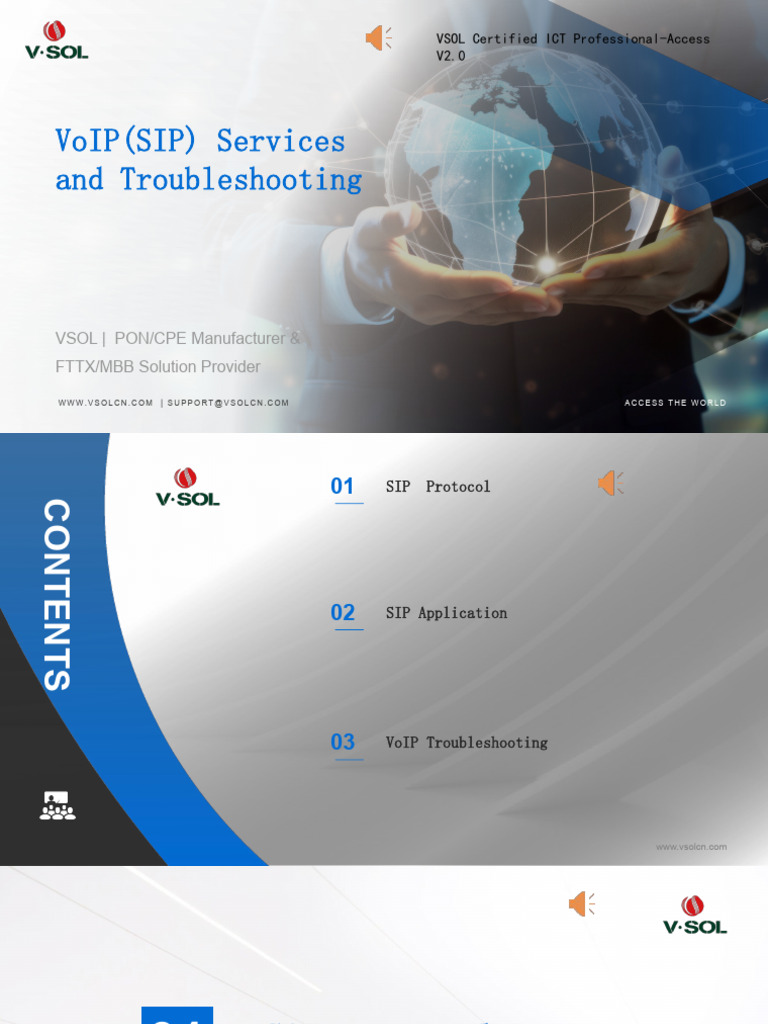 6.voip Services and Troubleshooting | PDF | Session Initiation Protocol | Voice Over Ip