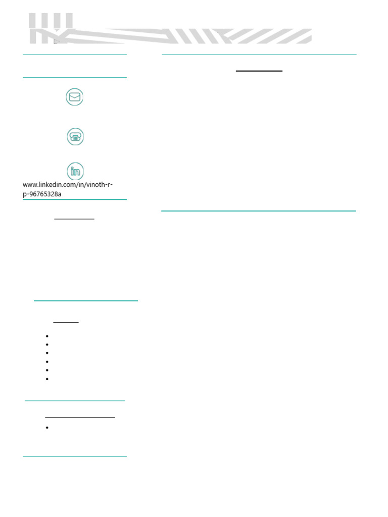 Vino Resume | PDF