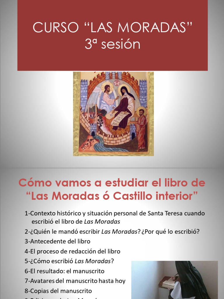 Contexto de "Las Moradas" de Teresa | PDF | Teresa De Ávila | Juan de ...