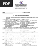 Grade 4 Math Quiz Bee Questions - 034757 | PDF