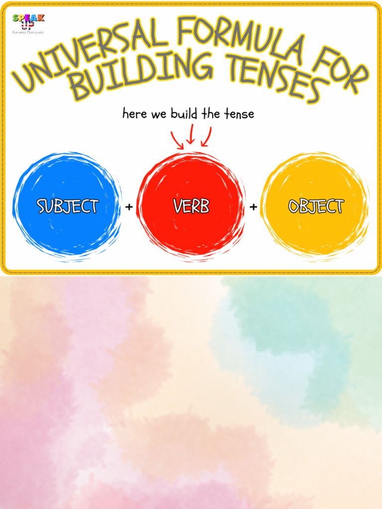 HOW TO BUILD A SENTENCE IN 9 TENSES SAMPLE | PDF