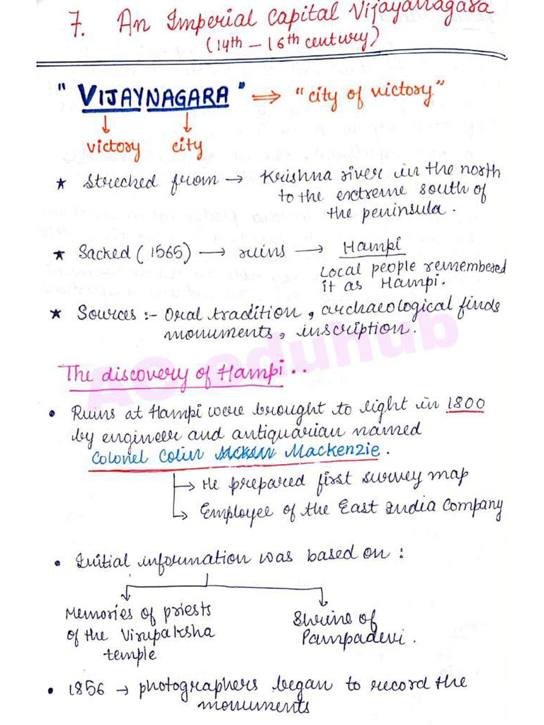 An Imperial Capital Vijayanagar | PDF