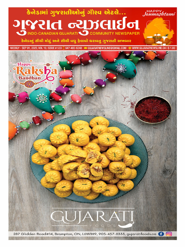 Gujarat Newsline Issue 533 Epaper | PDF